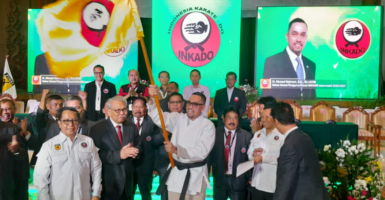 Terpilih Secara Aklamasi, Sahroni Ingin Bawa Prestasi Karate Inkado ...
