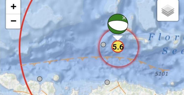 Tidak Berpotensi Tsunami Gempa M5,6 Getarkan Wilayah Ruteng Manggarai, NTT
