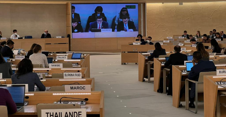 Yasonna Serahkan Laporan HAM Nasional ke Dewan HAM PBB