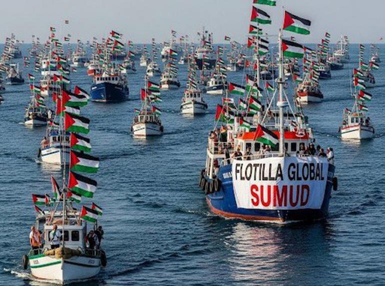 14 Kapal Dicegat, 23 Kapal Lanjut Berlayar Israel Bajak Rombongan GSF