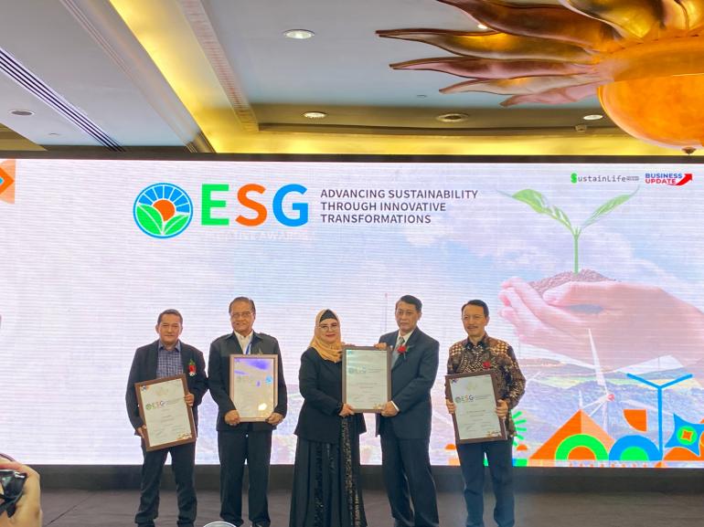21 Perusahaan Terbaik RI Raih Penghargaan ESG Initiative Awards 2024