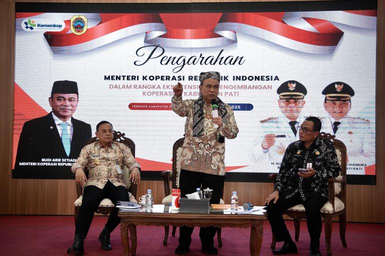 406 Kopdes Merah Putih Berdiri Di Pati, Menkop: Dukung Swasembada Pangan
