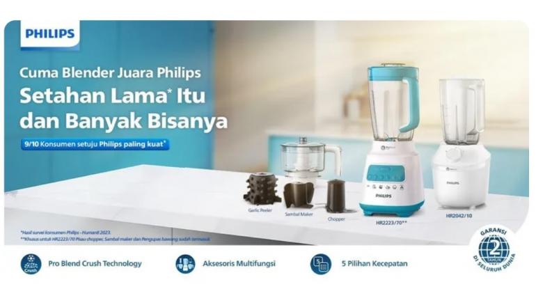 5 Barang Terbaik Philips Elektronik Indonesia dengan Garansi Resmi