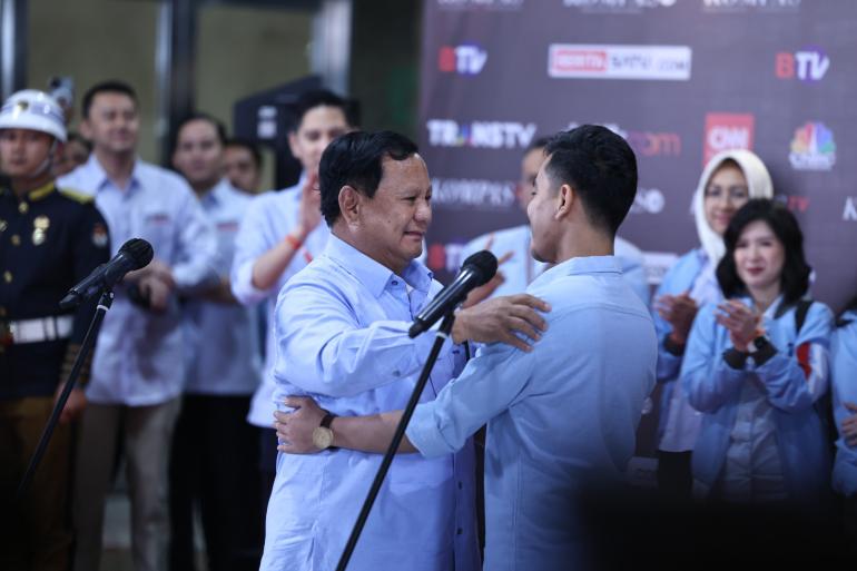 Sederet Artis dan Influencer Dampingi Prabowo-Gibran di Debat Cawapres