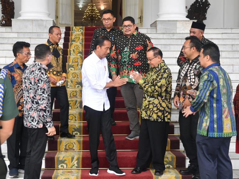 Akbar Tanjung Cs Temui Jokowi Di Bogor, Bahas Apa?