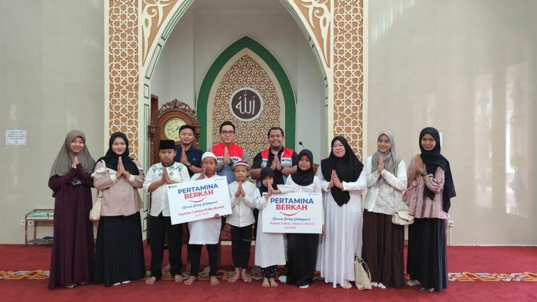 Ambil Bagian dalam Program Pertamina Berkah, Pertagas Bantu 12 Yayasan ...