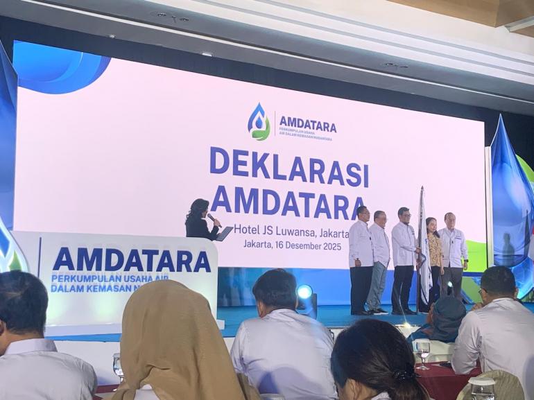 AMDATARA Dideklarasikan, Perkuat Kolaborasi Industri AMDK Nasional