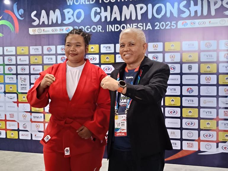 Amelia Devy Persembahkan Perunggu di Kejuaraan Dunia Sambo