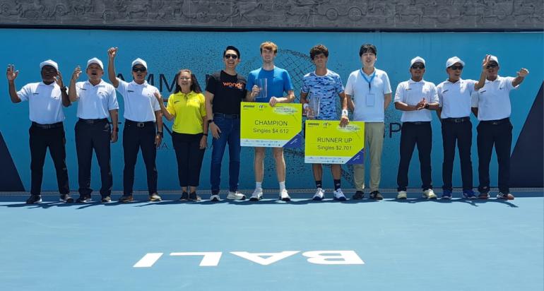 Max Basing Lengkapi Gelar Dengan Juara Tunggal Amman M-25 Nusa Dua