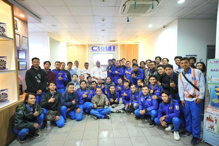 Andi Gani Minta Komunikasi Buruh dan Manajemen PT CMWI Ditingkatkan