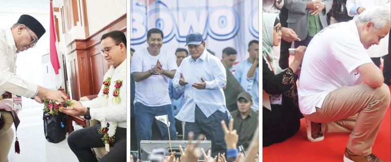 Anies Prabowo Ganjar Saling Lempar Sindiran