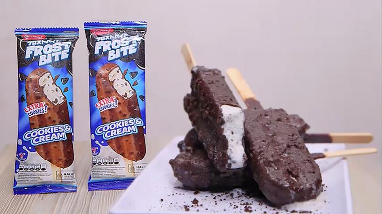 Awali Tahun 2025, Glico Wings Kenalkan Frostbite Cookies & Cream Varian Stik