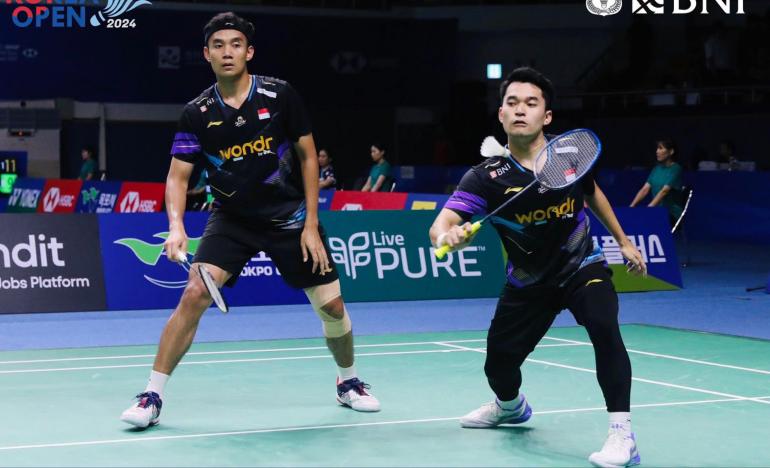 Badminton Korea Open 2024, Duo Ganda Garuda Menyala