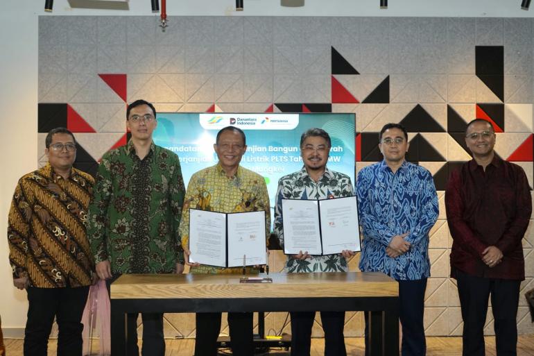 Bangun PLTS Di KEK Sei Mangkei PTPN III Dan PNRE Perluas Komitmen EBT