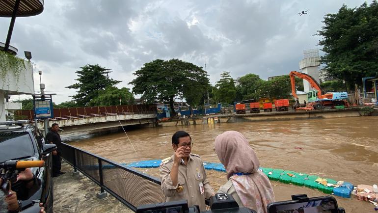 Banjir Meluas, Gubernur Pram Tetapkan Jakarta Siaga 2