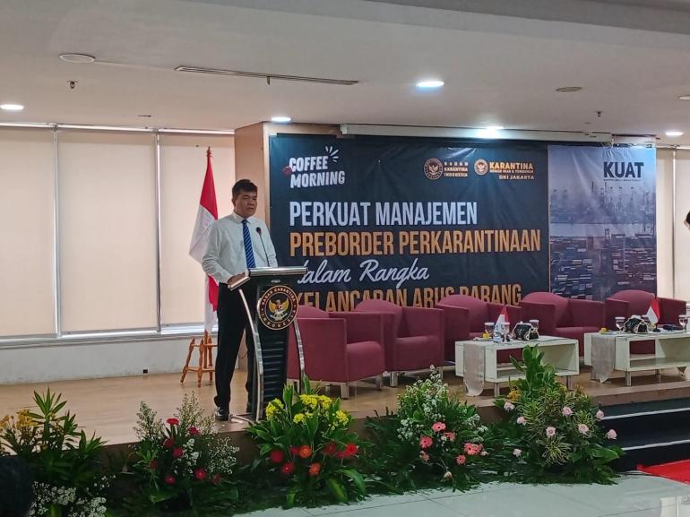 Barantin Ajak Pelaku Usaha Kolaborasi Perkuat Sistem Pre Border Karantina