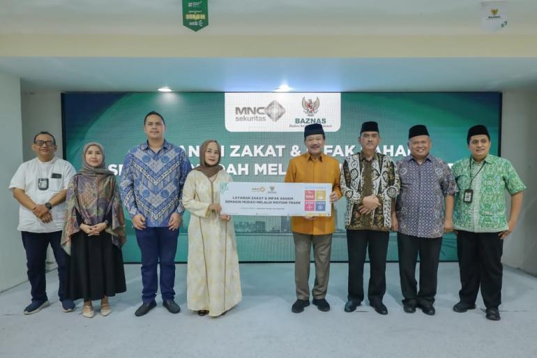 Baznas Terima Zakat Dan Infak Saham