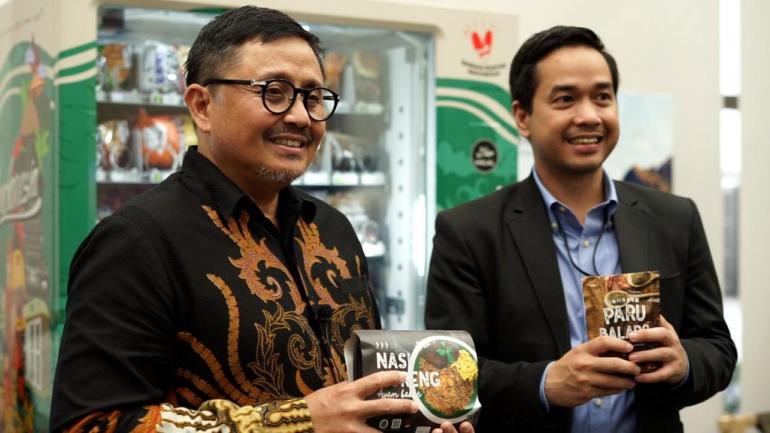 BNI Tokyo Hadirkan Vending Machine Halal Indonesia Pertama
