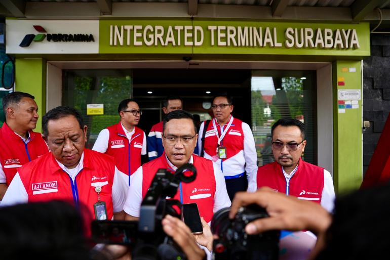 Bos Pertamina Pastikan Pasokan Energi Area Jatim, Bali Dan Nusa Tenggara Aman