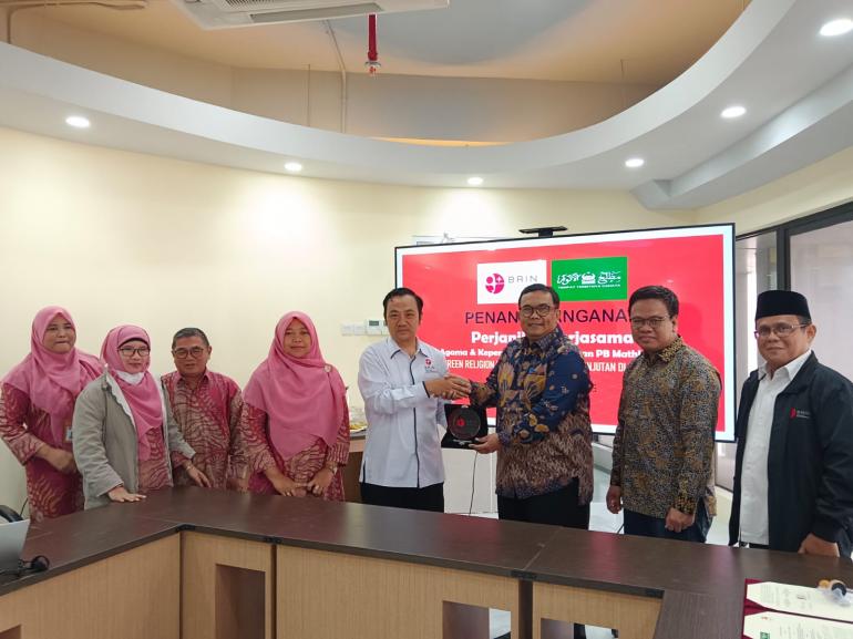 BRIN Dan Mathla’ul Anwar Teken Kerja Sama Penelitian Keagamaan