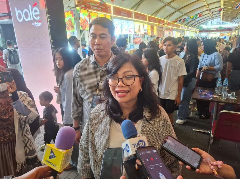 BTN Dukung UMKM Lewat Asian Food Market 2025