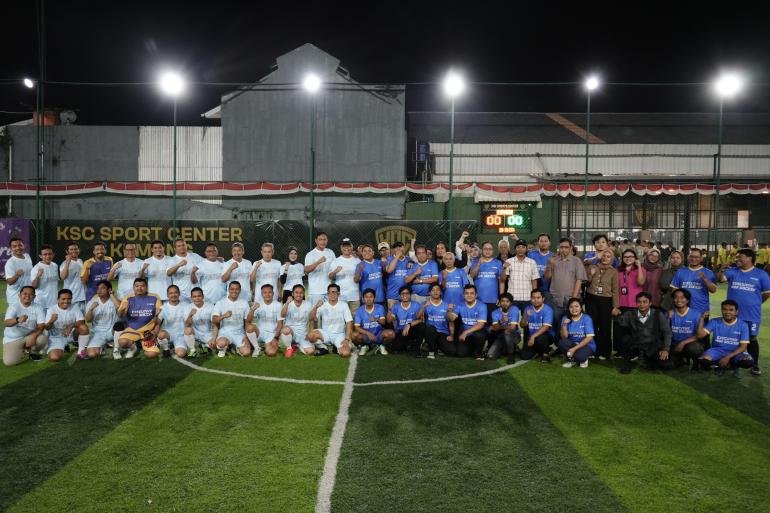 BULOG Gelar Media Gathering dan Friendly Match Executive Mini Soccer