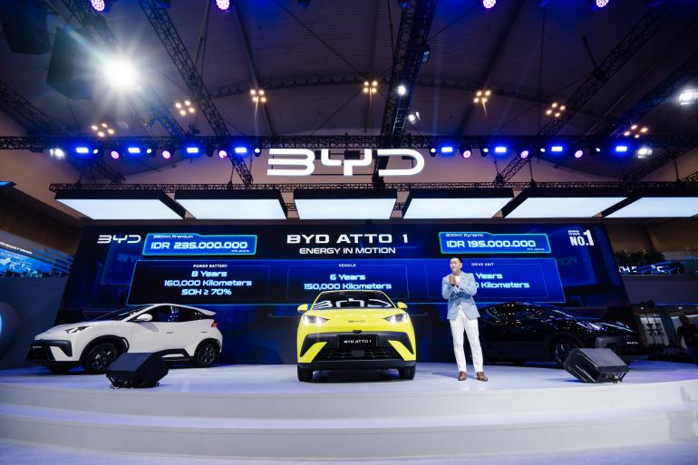 BYD ATTO 1 Resmi Meluncur Di GIIAS 2025, Harganya Cuma Rp 195 Jutaan