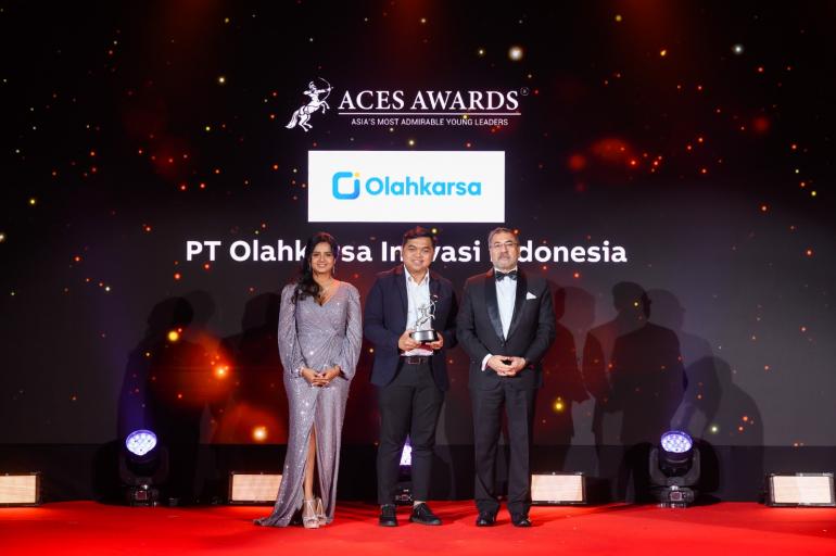 CEO Olahkarsa Unggul Ananta Sabet Penghargaan di Ajang ACES 2024