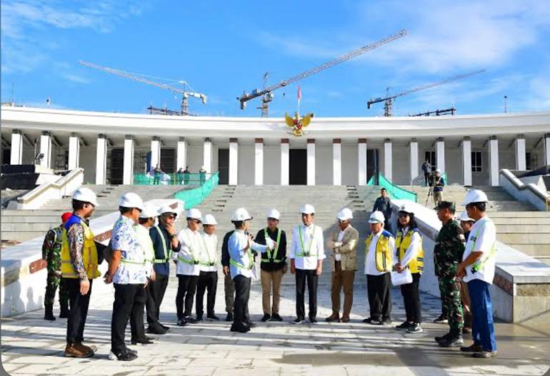 Akhir Juli, Istana IKN Mulai Nampak