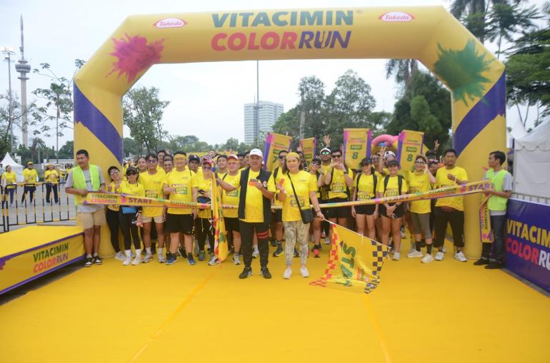 Didukung Kemenpora, Vitacimin Gelar Color Run 2023