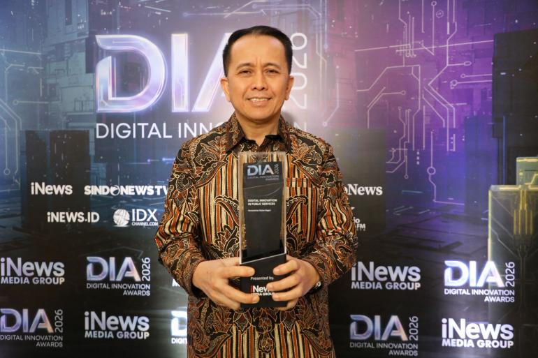 Dirjen Keuda Agus Fatoni Raih Penghargaan Digital Innovation Award 2026