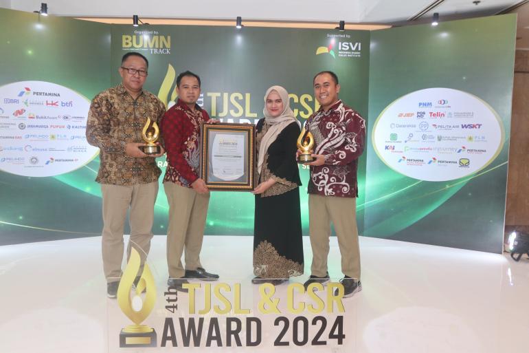 Dorong Pembangunan Berkelanjutan, Askrindo Raih Penghargaan TJSL & CSR Awards