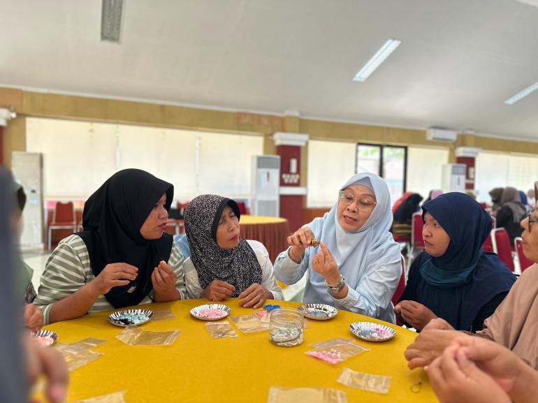 Dorong Prinsip Berkelanjutan, GMTD Gelar Pelatihan Tanjung Bunga Berkarya