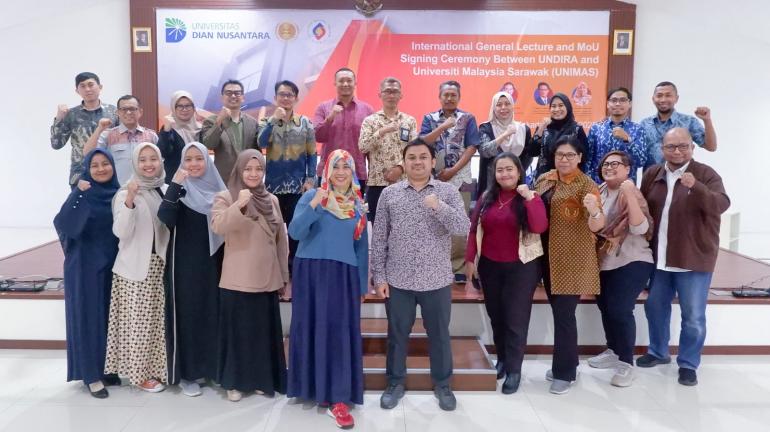 Dorong Riset Internasional, UNDIRA Kolab dengan Universiti Malaysia Sarawak