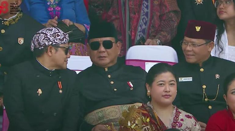 Prabowo Dapat Tepuk Tangan Gemuruh