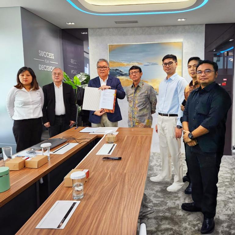 IBC Teken Kerja Sama dengan Nuode dan Sinoron dari China