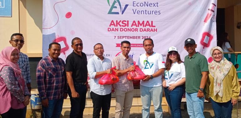 ECONEXT Ventures Gelar Donor Darah Bagi 300 Warga Klender