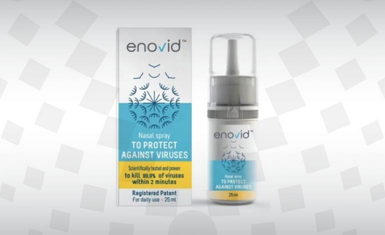 Enovid Nose Sanitizer, Spray Hidung Pertama Lolos Uji Klinis Di Inggris