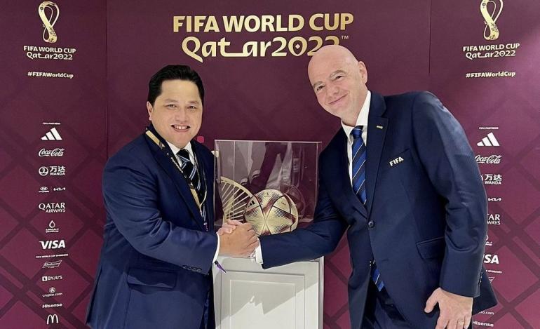 Erick Jadi Ketua Umum PSSI, Presiden FIFA Ucapkan Selamat