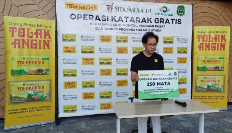 Gandeng Dinkes Dan Perdami, Sido Muncul Gelar Operasi Katarak Gratis Di Ternate