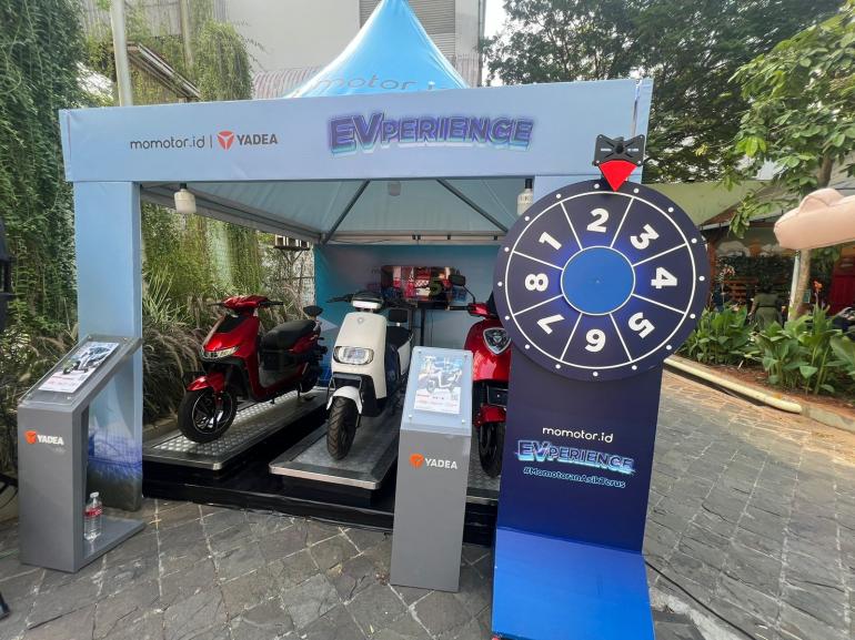 Gandeng Indomobil Yadea, Momotor.id Sosialisasi Keunggulan Motor Listrik
