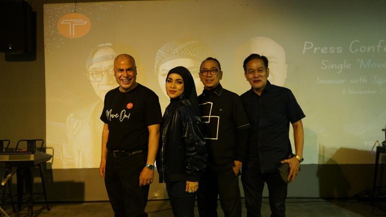 Gandeng Jurnalis Yosman Yossi-Motivator Jaja, Imaniar Rilis Single Move On!