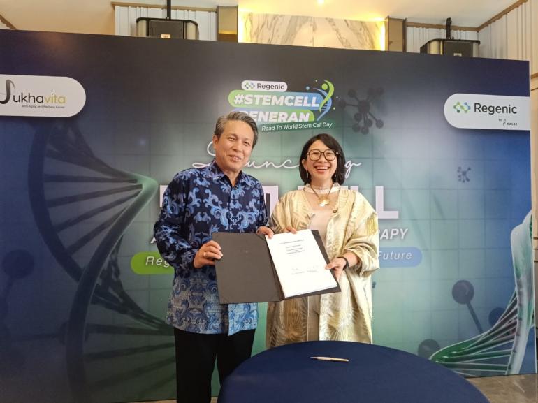 Gandeng Kalbe Group, Sukhavita Clinic Luncurkan Terapi Stem Cell