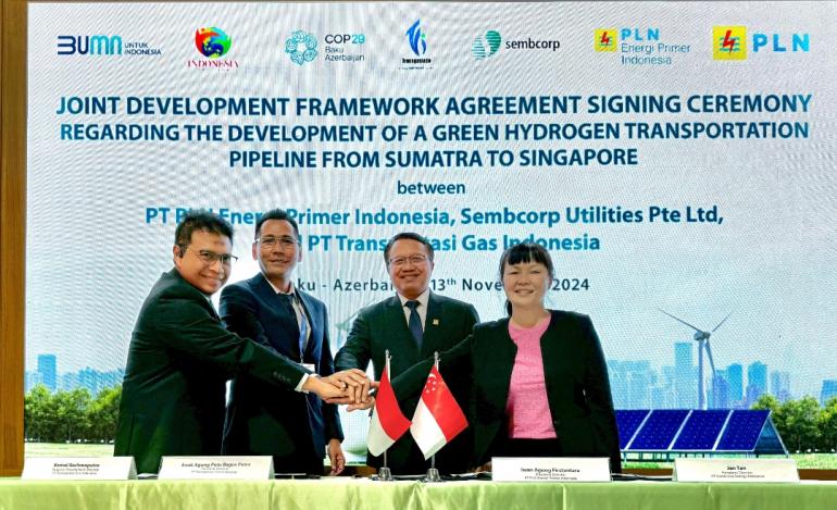 Gandeng Sembcorp dan TGI, PLN Kembangkan Proyek Hidrogen Hijau Terbesar di ASEAN - Hal.2