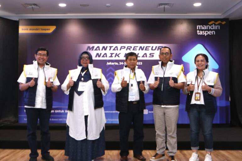 Bank Mandiri Taspen Dukung UMKM Binaan Go Digital
