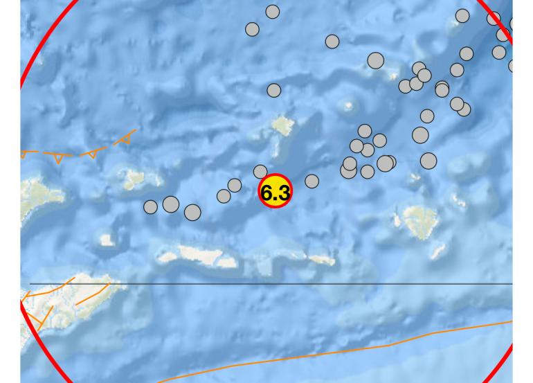 Gempa Terkini Magnitudo 6,3 Guncang Maluku Barat Daya, Terasa Ke Negara Tetangga