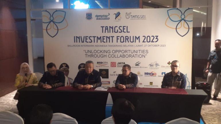 Genjot Pelaku Usaha Berinvestasi Pemkot Tangsel Gelar TIF 2023