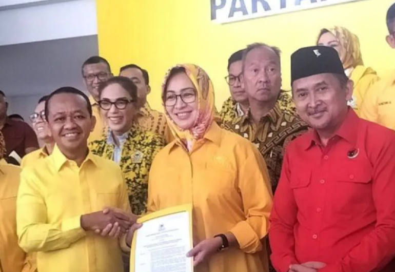 Golkar Akhirnya Usung Airin-Ade Di Pilgub Banten, Ini Alasan Bahlil