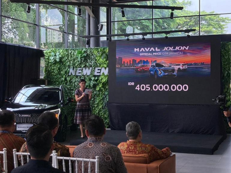 GWM Banderol Haval Jolion Hybrid Rp 405 Juta