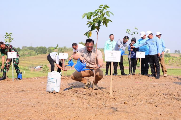 Kementerian ATR/BPN Tanam Pohon Serentak Di Seluruh Wilayah Indonesia